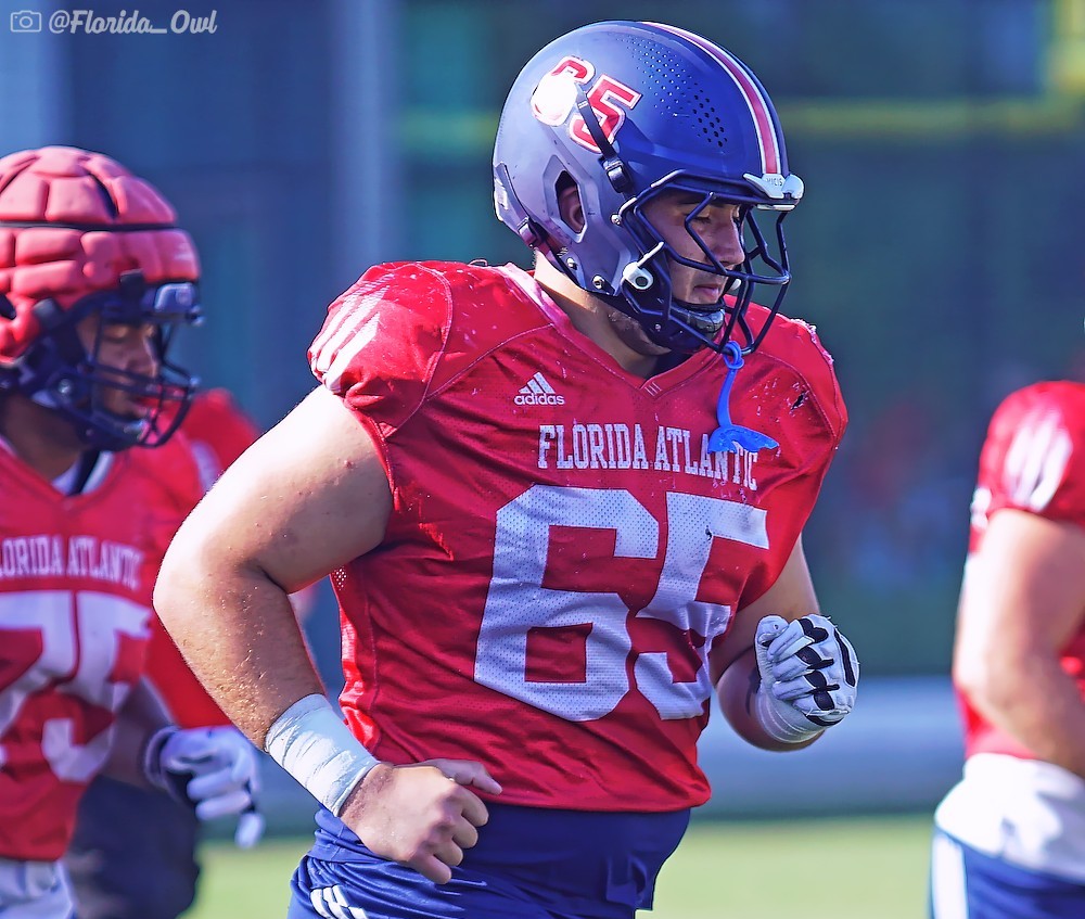 2025 FAU Football Fall Camp Day 13 – The Offensive Line - FAU Owls Nest