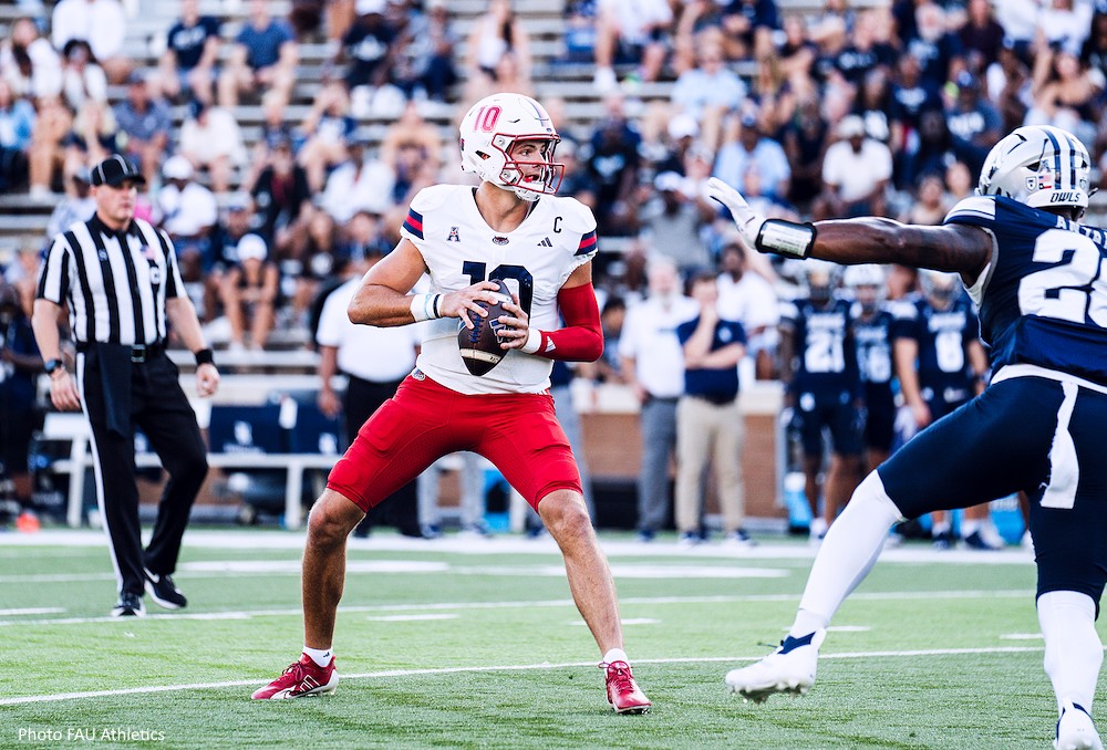 FAU Football Upsets Rice to Give Kittley First FBS Win